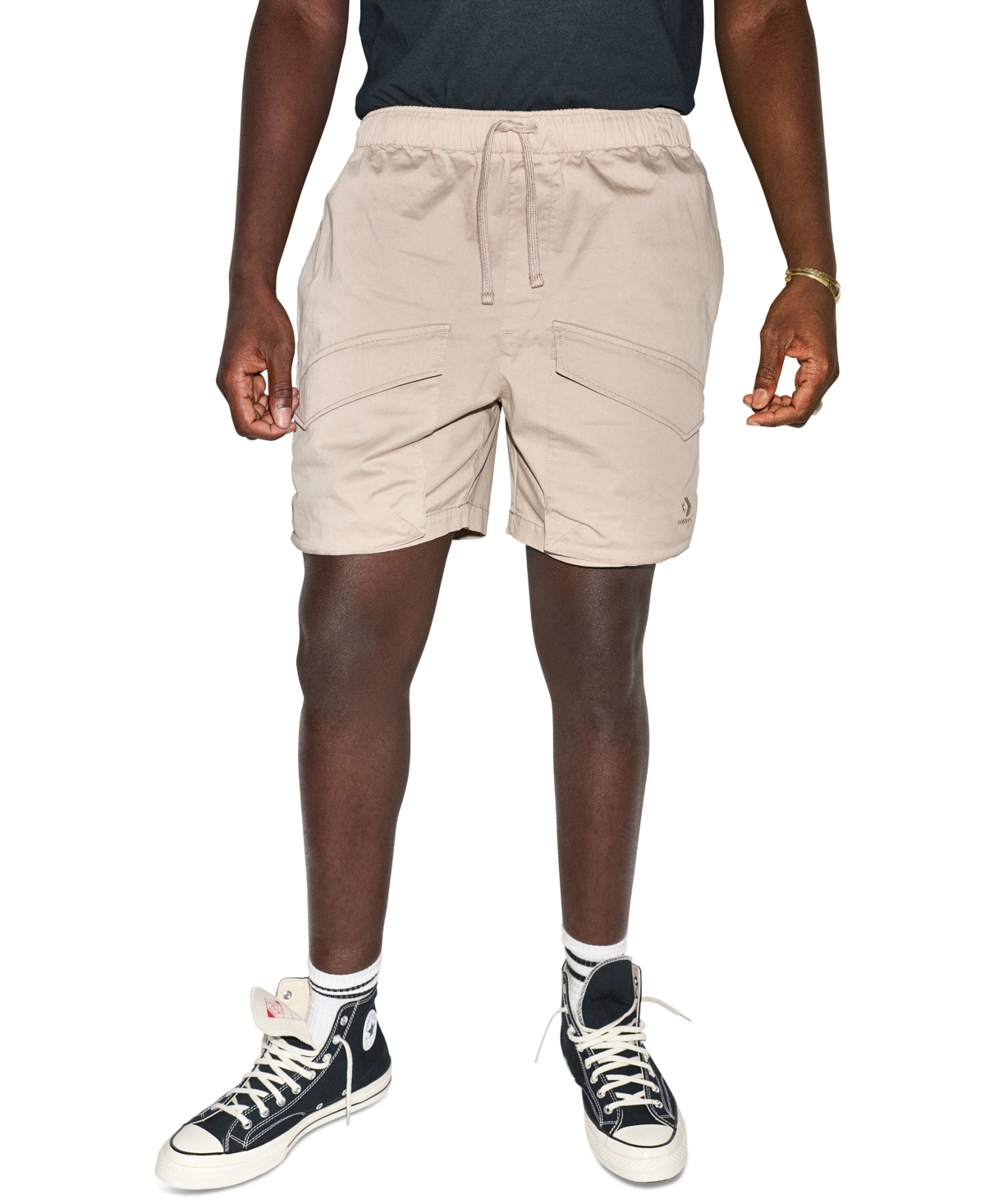 Click here for Converse Mens Regular-Fit Pull-On Utility Shorts -... prices