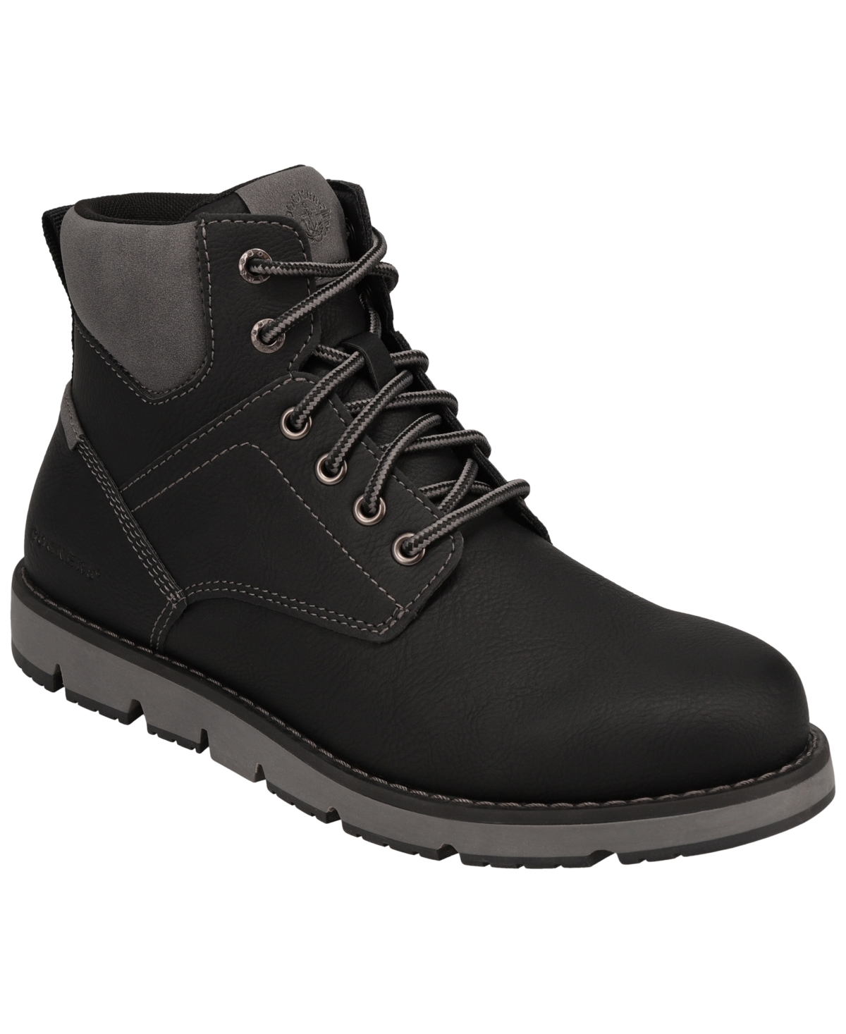 Click here for Dockers Mens Dustin Round Toe Boots - Black prices