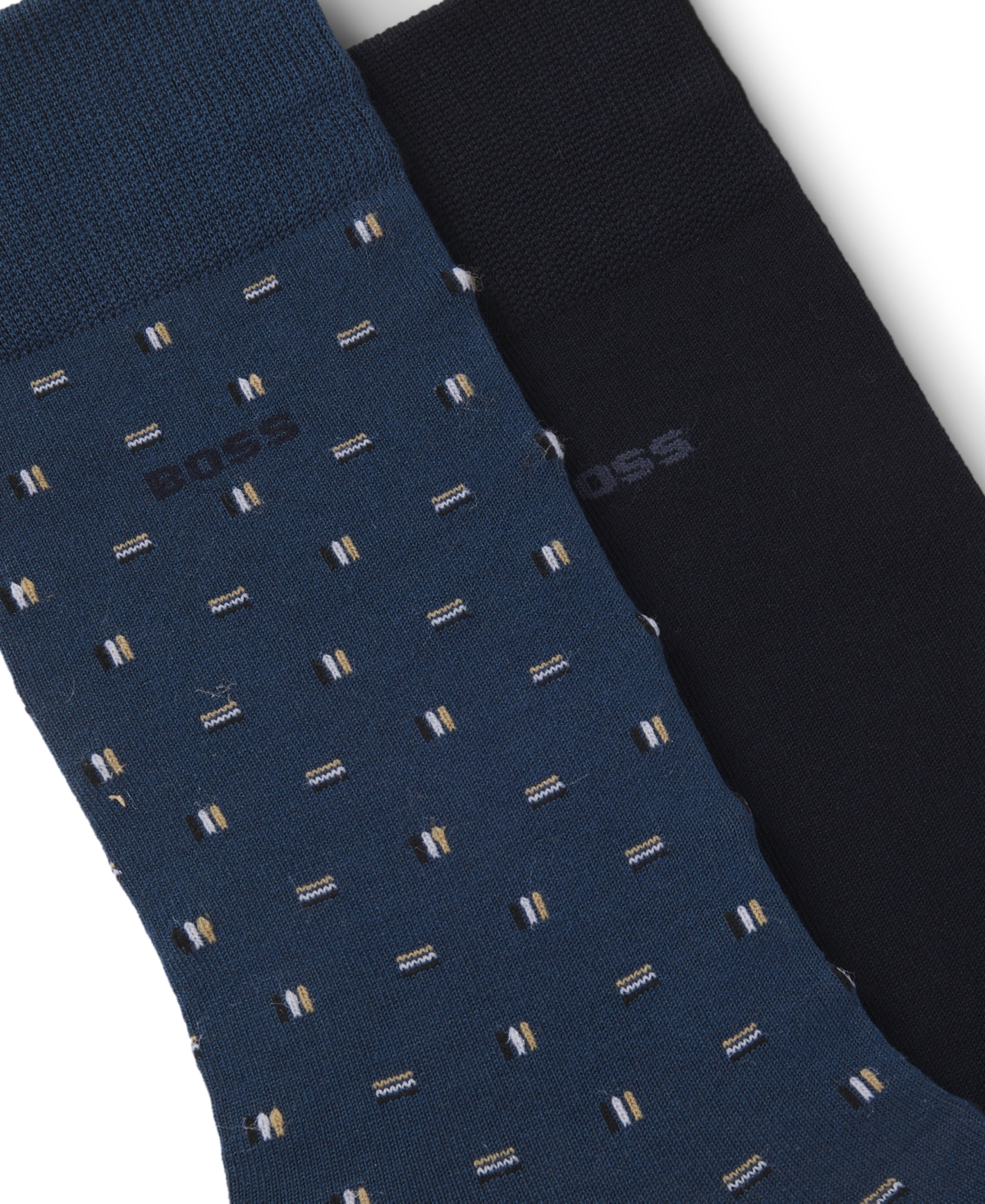 Click here for Boss by Hugo Boss Mens Crew Mini Pattern Socks  2-... prices