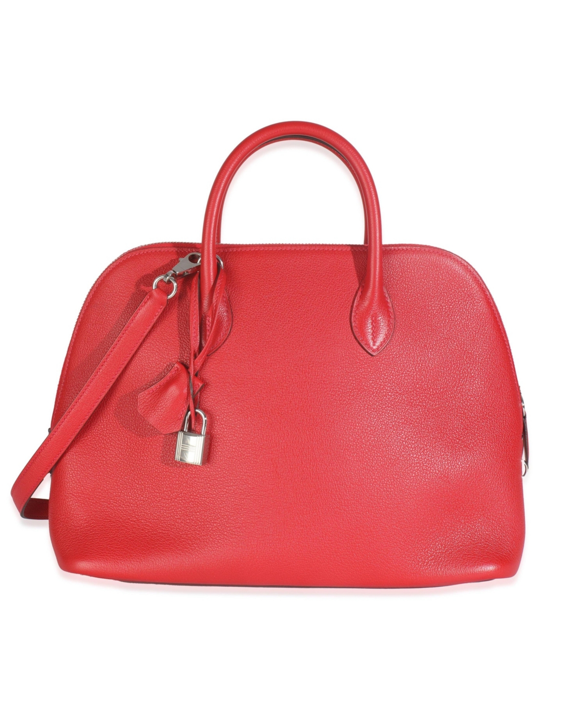 Click here for Pre-Owned HERMES Rouge Pivoine Evercolor 1923 Boli... prices
