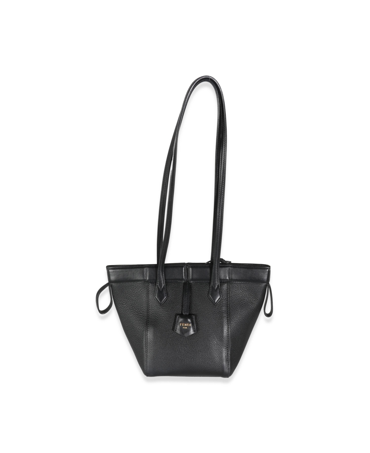 Click here for Pre-Owned Fendi Black Vitello Mini Origami Tote -... prices