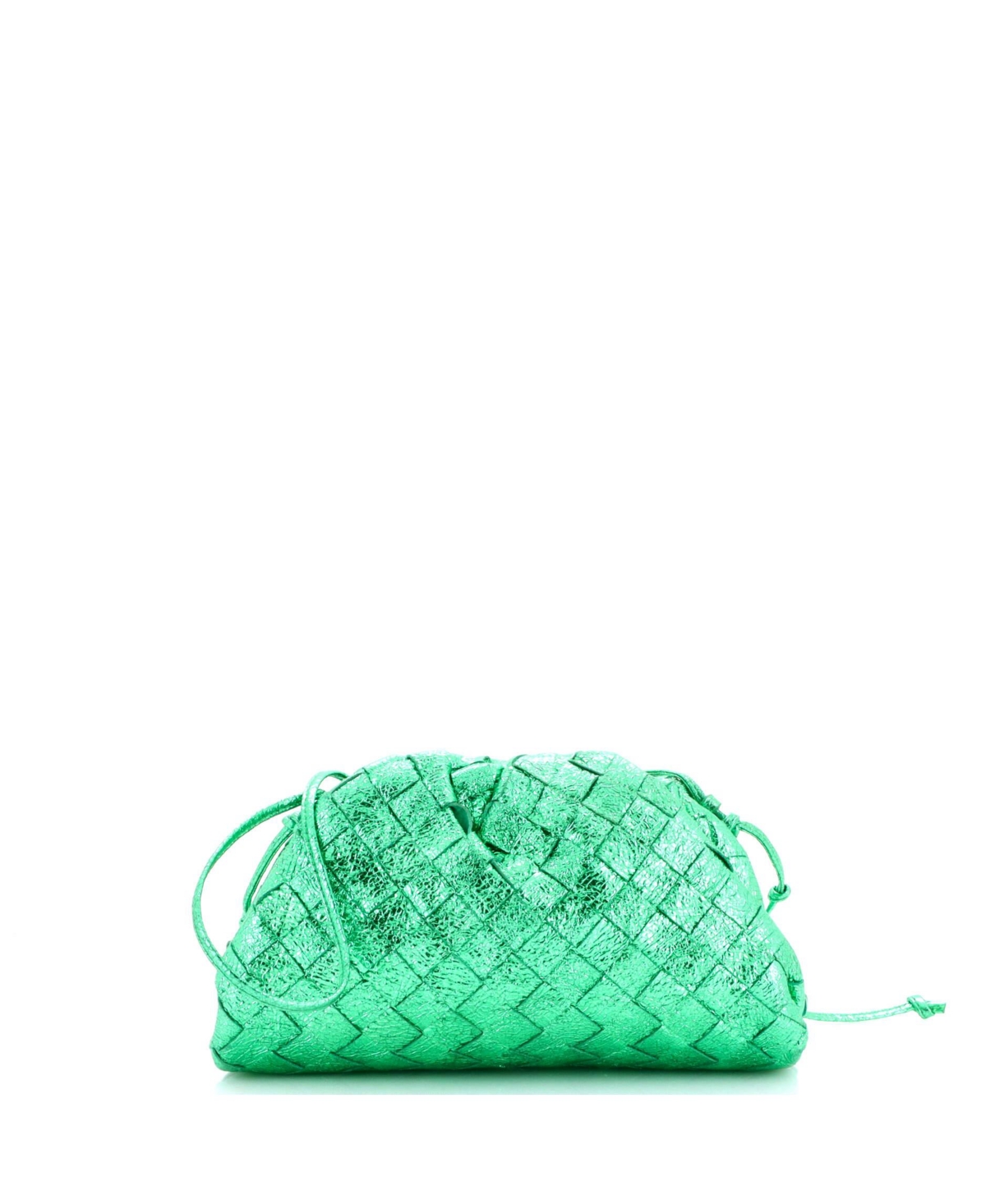 Click here for Pre-Owned Bottega Veneta Mini The Pouch Intrecciat... prices