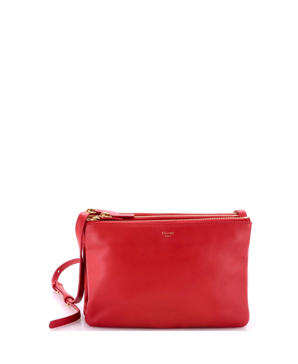 Click here for Pre-Owned Celine Small Trio Crossbody Bag Leather... prices