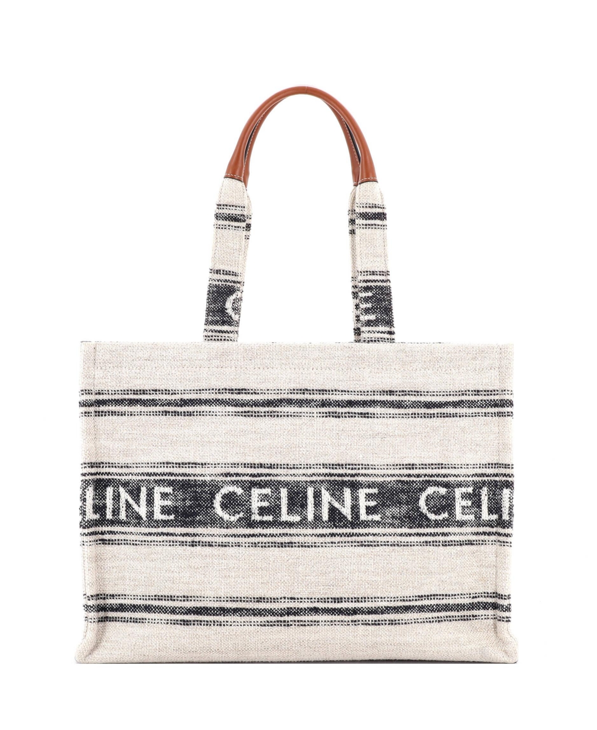 Click here for Pre-Owned Celine Large Cabas Thais Tote Striped Ja... prices