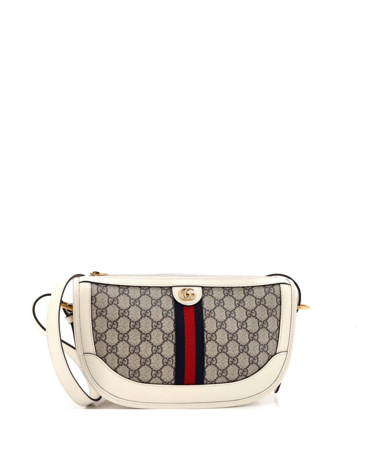 Click here for Pre-Owned Gucci Large Ophidia Curved Zip Shoulder... prices