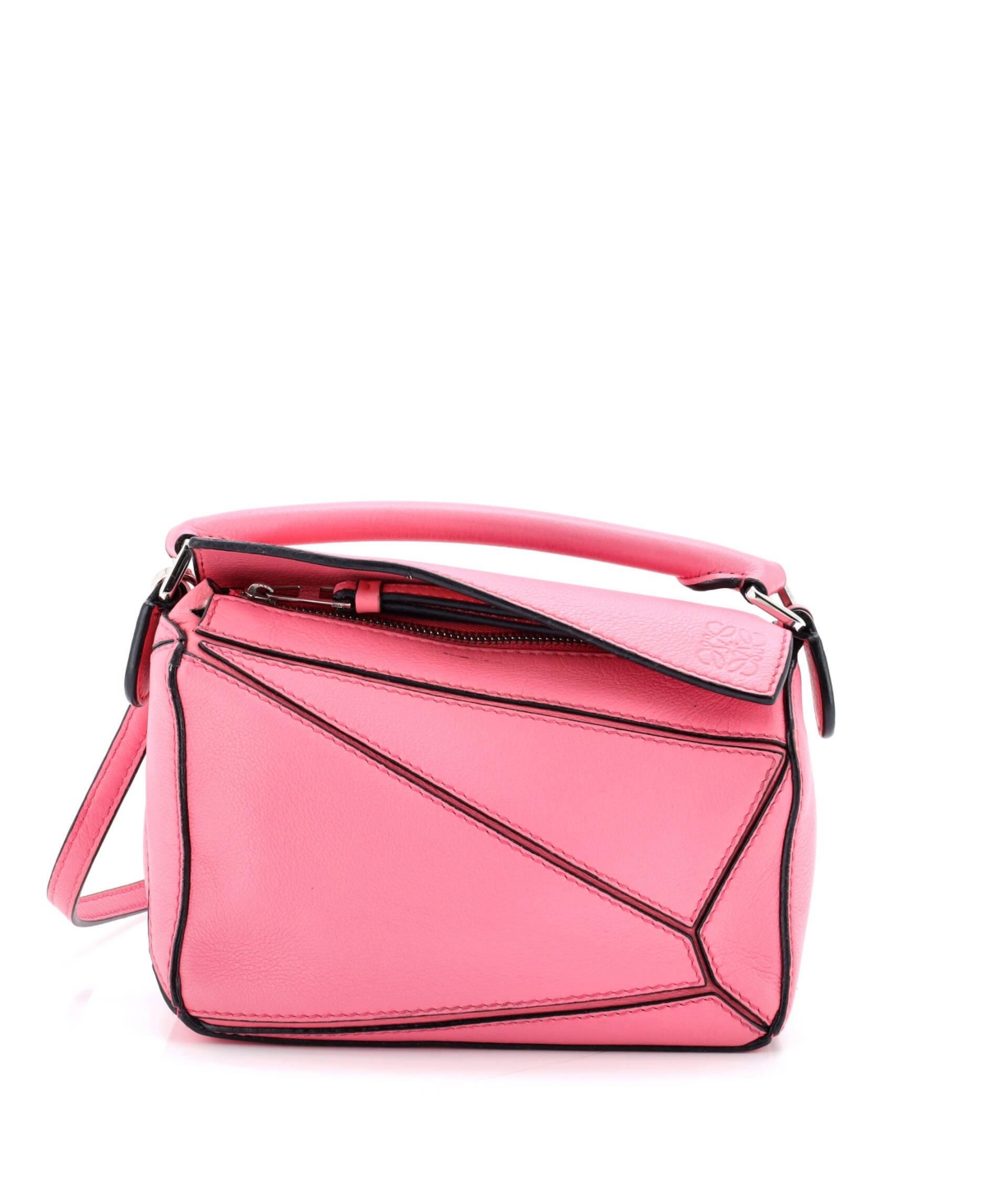 Click here for Pre-Owned Loewe Mini Puzzle Bag Leather - Pink prices