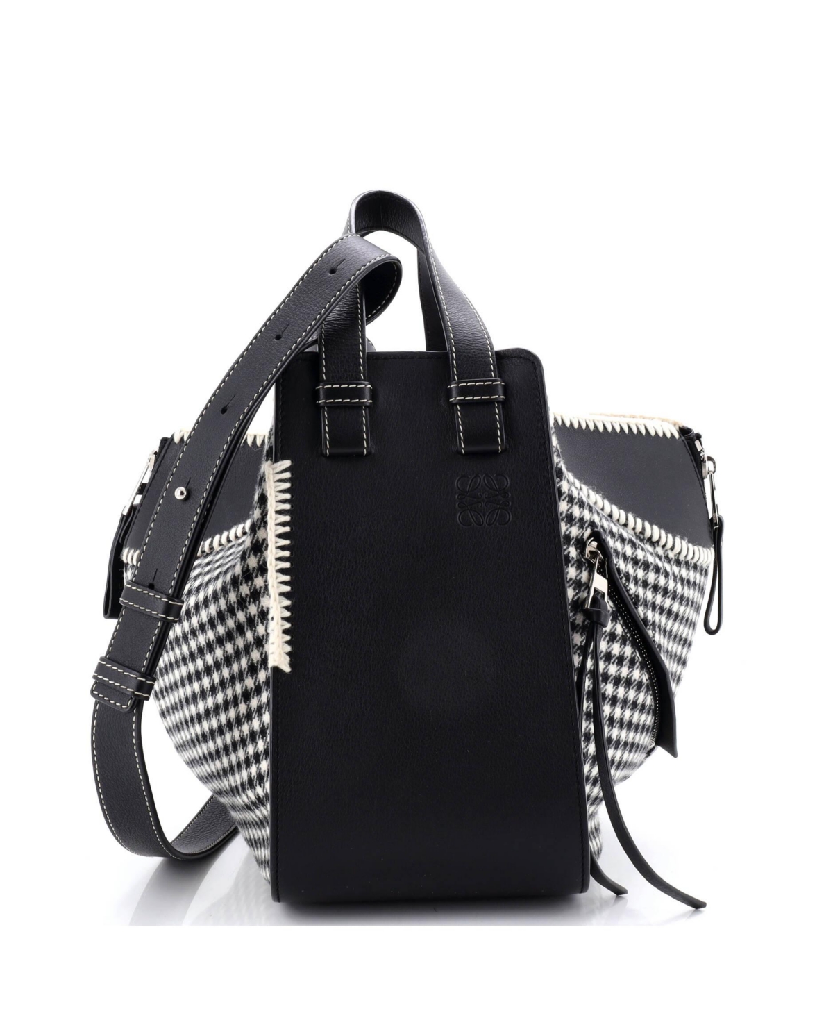 Click here for Pre-Owned Loewe Small Hammock Bag Leather and Twee... prices