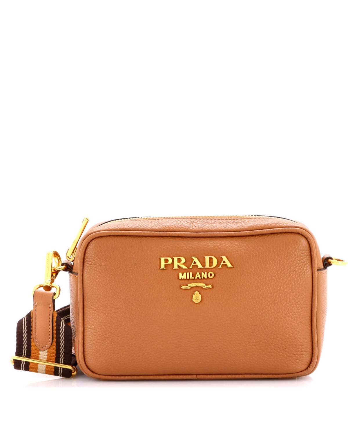 Click here for Pre-Owned Prada Mini Dual Strap Camera Bag Vitello... prices