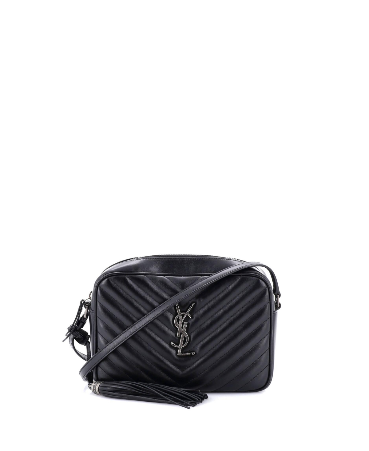 Click here for Pre-Owned Saint Laurent Small Lou Camera Bag Matel... prices