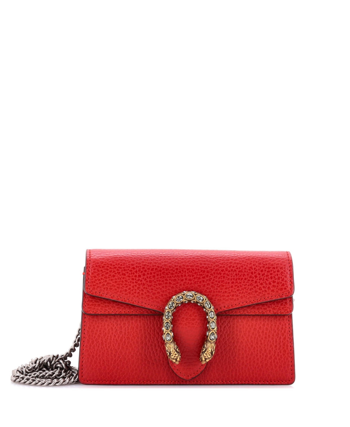 Click here for Pre-Owned Gucci Super Mini Dionysus Bag Leather -... prices