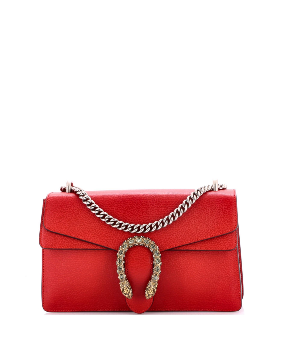 Click here for Pre-Owned Gucci Small Dionysus Bag Leather - Red prices