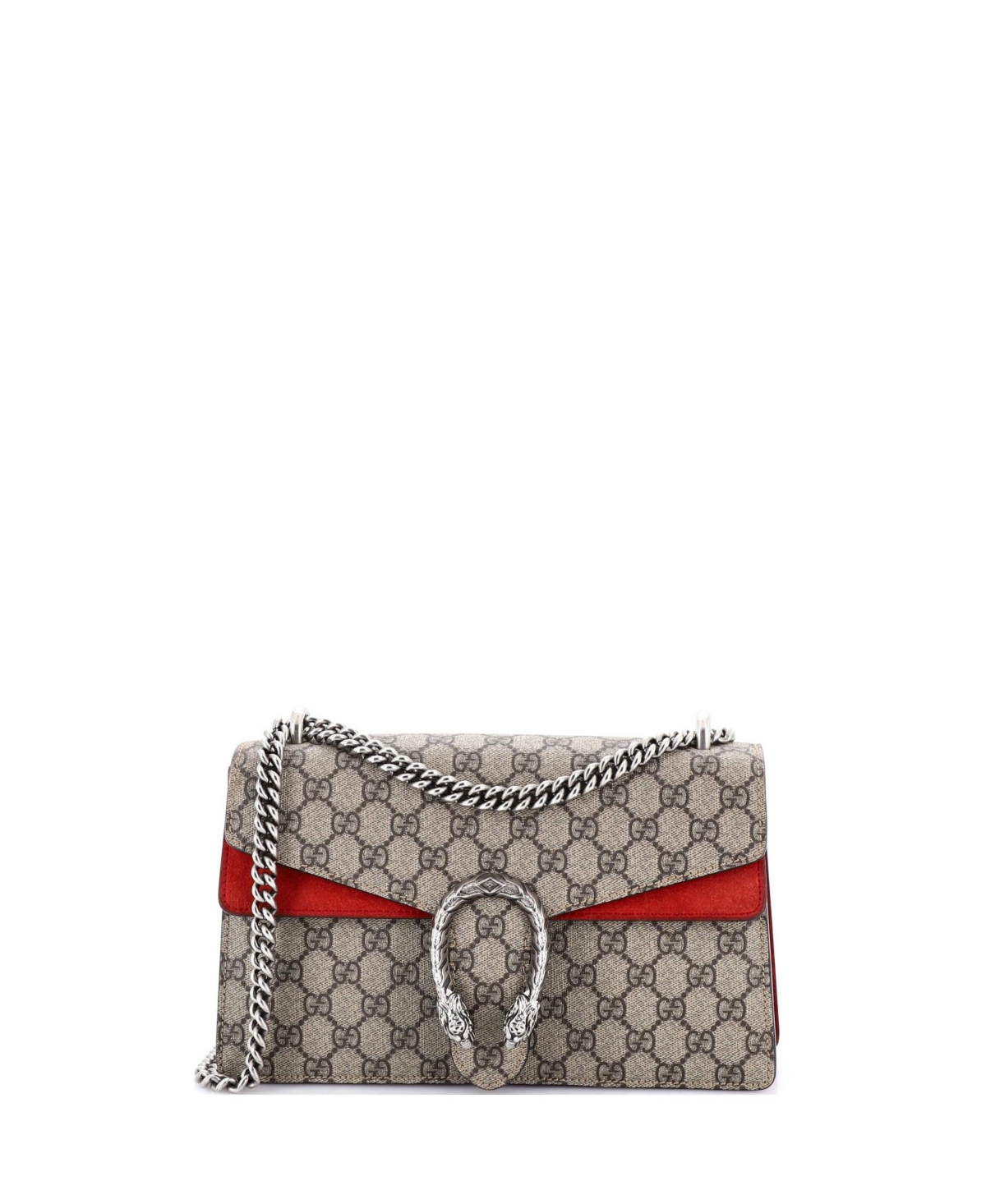 Click here for Pre-Owned Gucci Small Dionysus Bag Gg Coated Canva... prices