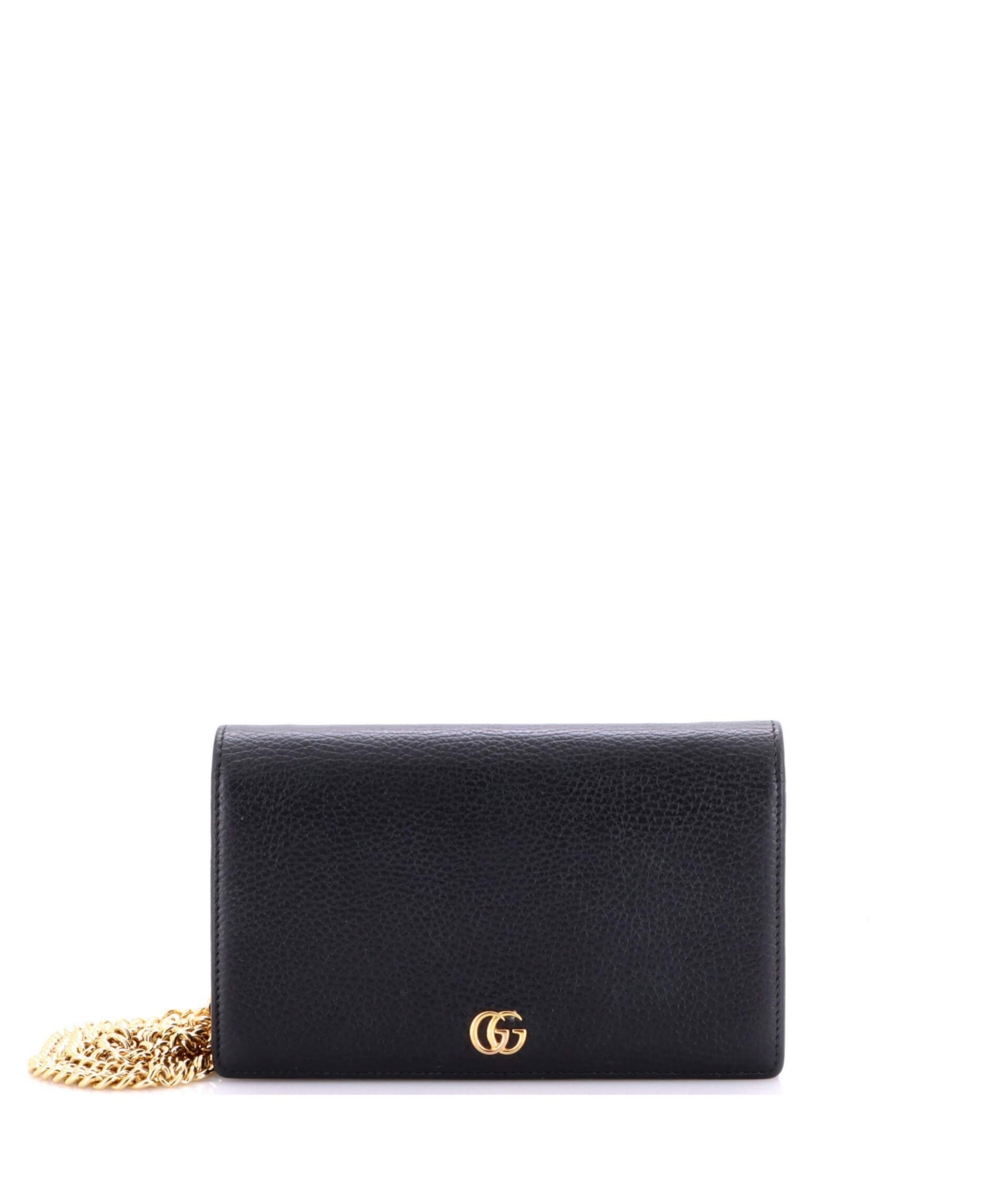 Click here for Pre-Owned Gucci Mini Petite Gg Marmont Chain Walle... prices