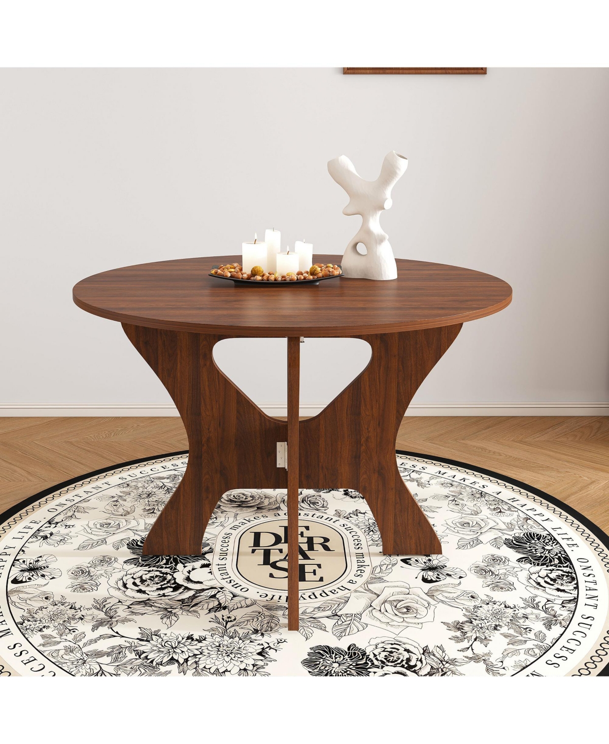 Click here for Rainsken Folding Dining Table  Round Mdf Drop Leaf... prices
