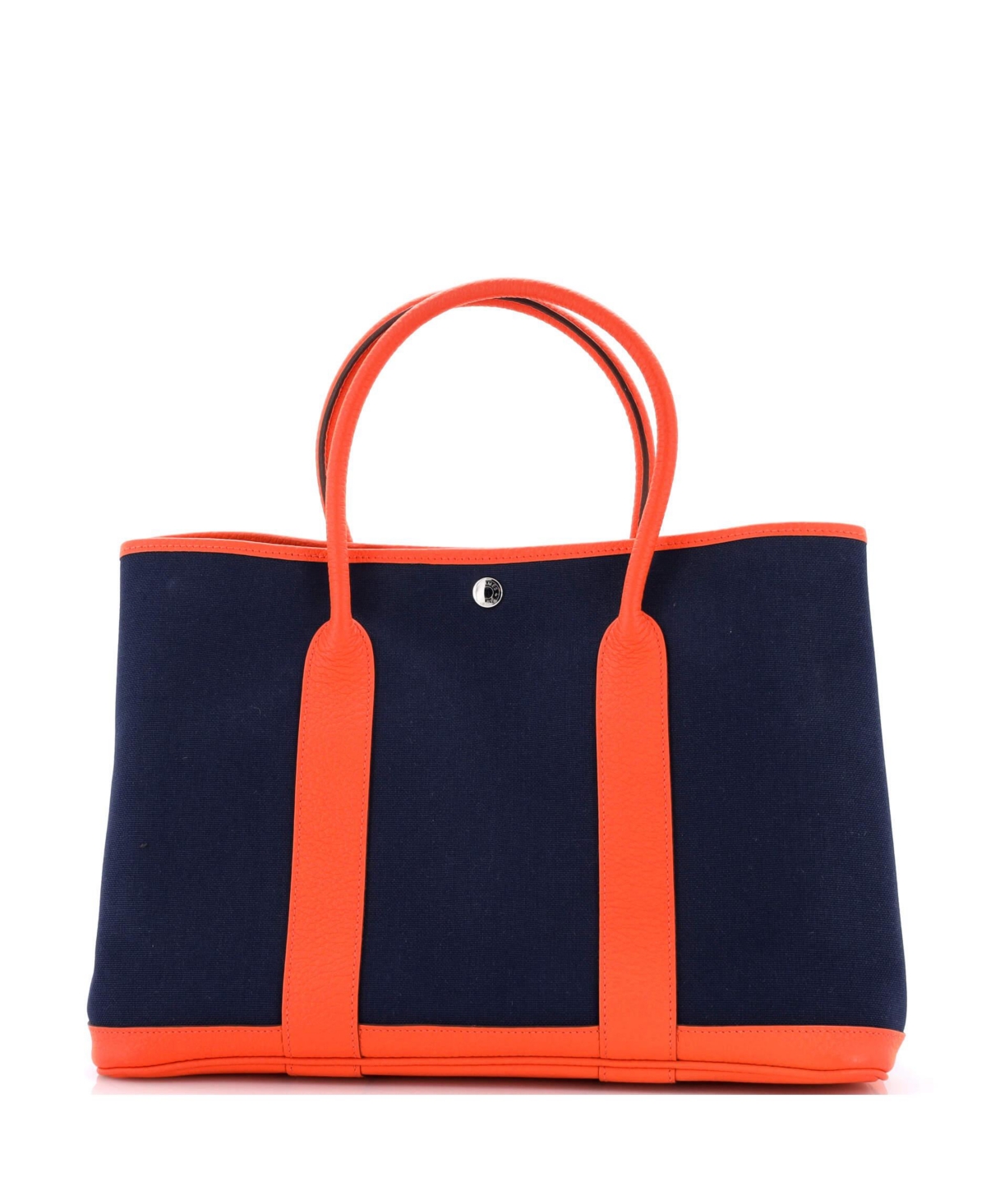Click here for Pre-Owned HERMES 36 Garden Party Tote Toile and Le... prices