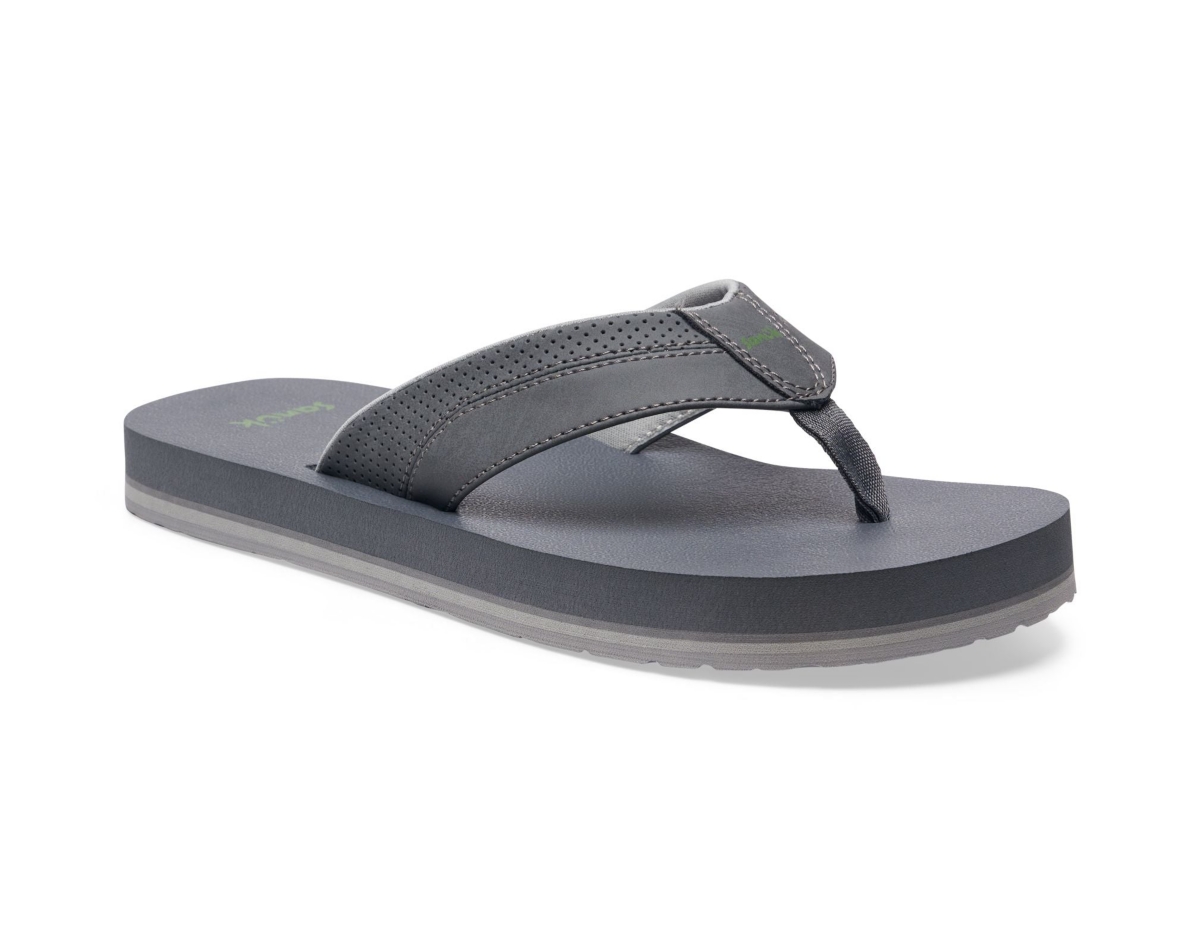 Click here for Sanuk Mens Beer Cozy Iv Sandals - Castlerock prices