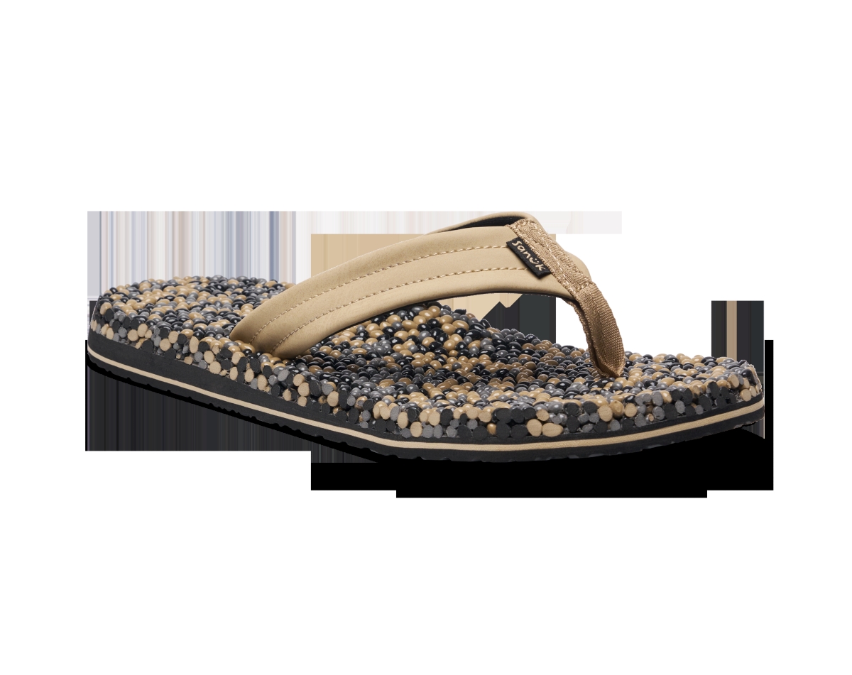 Click here for Sanuk Mens Bubblecush Sandals - Safari multi prices