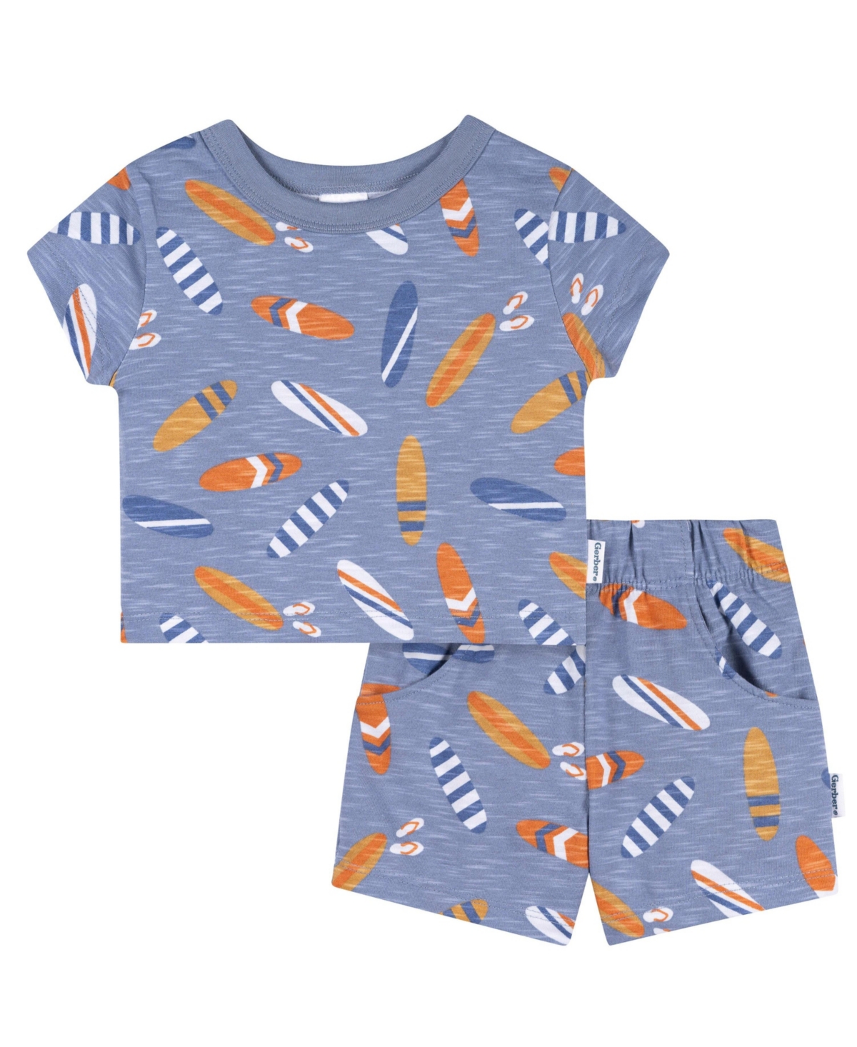 Click here for Gerber Baby Boys 2-Piece T-Shirt and Shorts Set -... prices