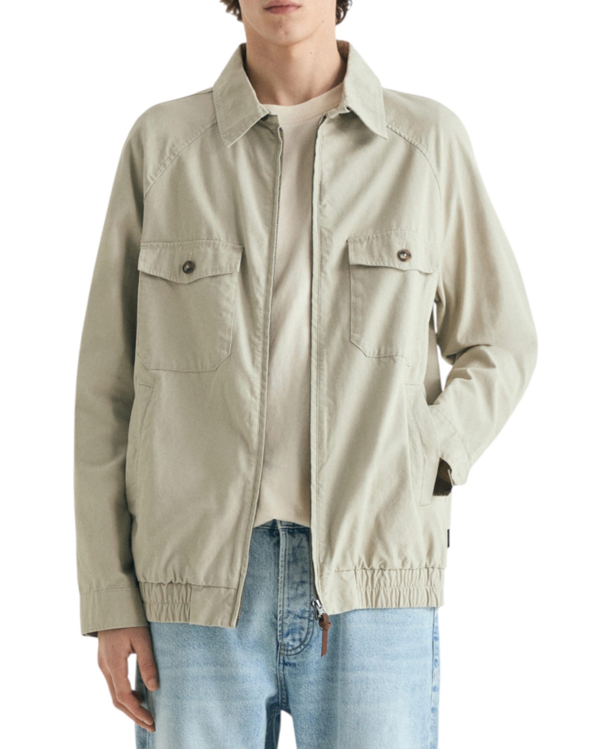 Click here for Scalpers Womens Bober Raglan Sleeves Jacket - Crea... prices