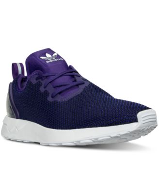 adidas Men's Originals ZX Flux Racer Knit Casual Sneakers from Finish ...