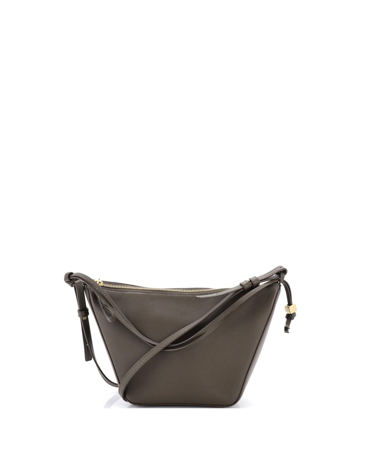 Click here for Pre-Owned Loewe Mini Hammock Hobo Leather - Green prices