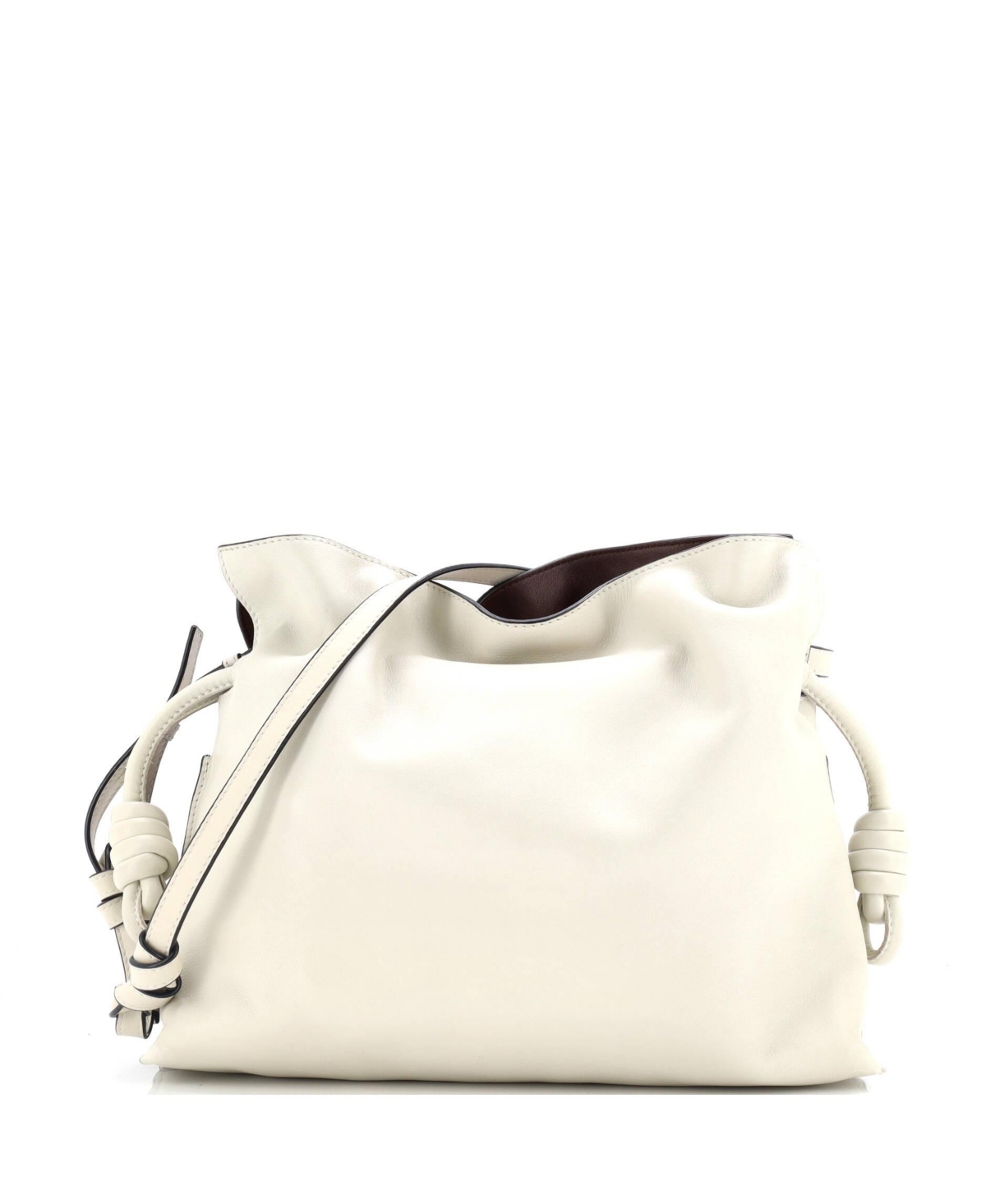 Click here for Pre-Owned Loewe Medium Flamenco Knot Clutch Leathe... prices