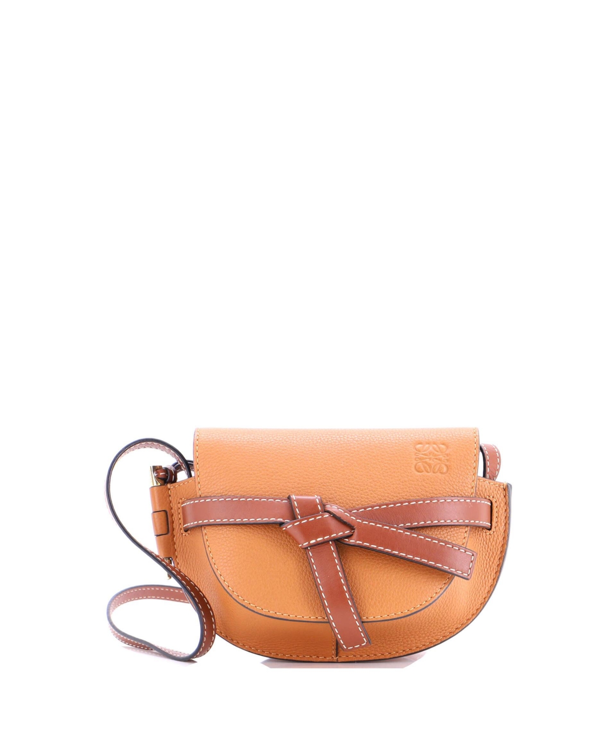 Click here for Pre-Owned Loewe Mini Gate Shoulder Bag Leather - B... prices