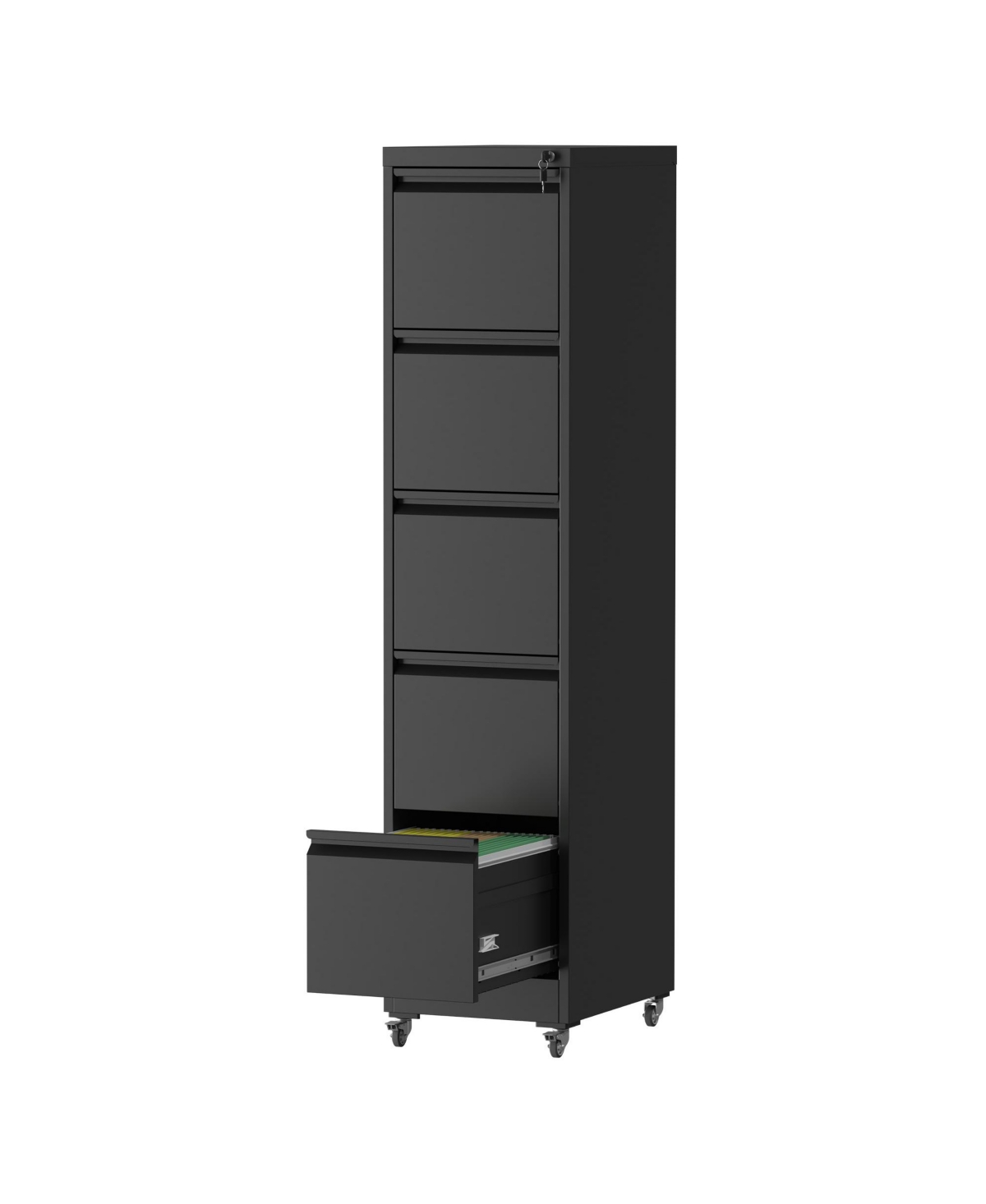 Click here for Rainsken 5 drawer metal locking file cabinet with... prices