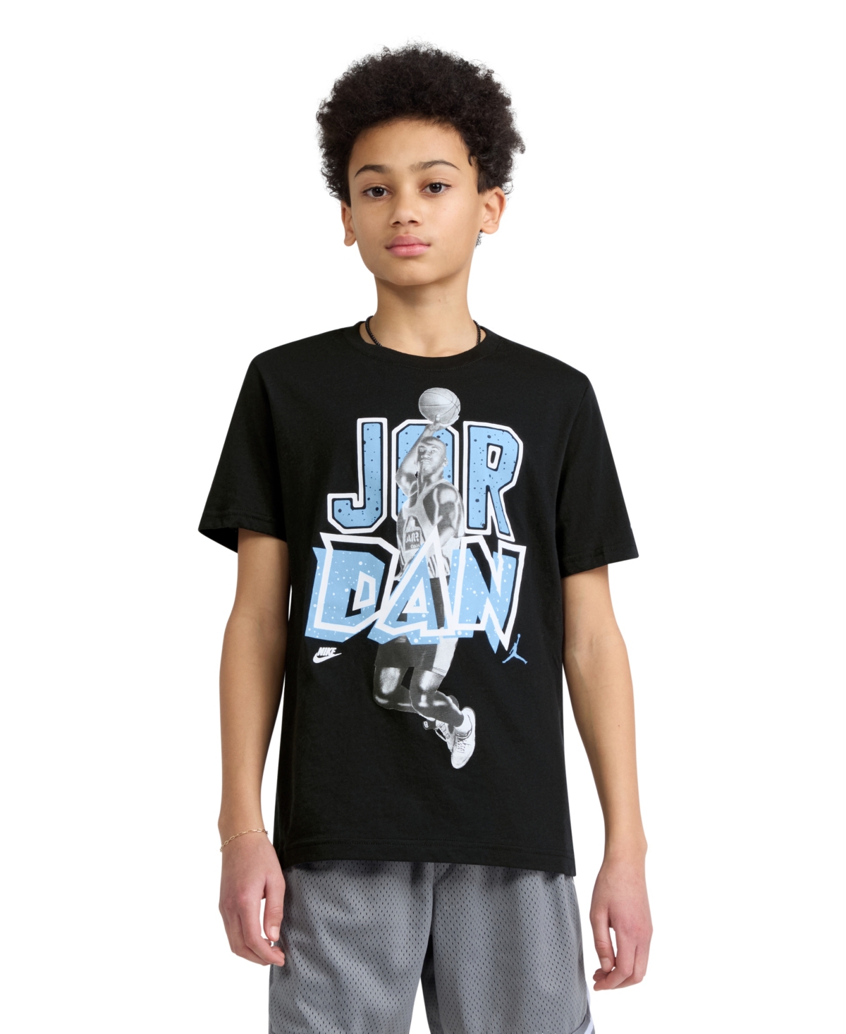 Click here for Jordan Boys 8-20 Graphic Print Short-Sleeve T-Shir... prices