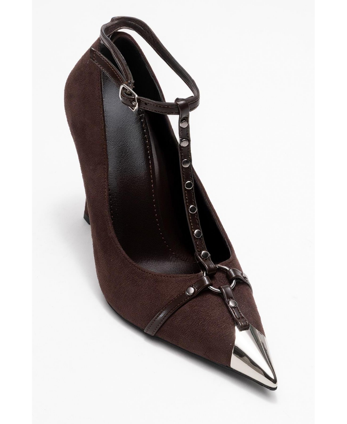 Click here for Prologue Shoes Women Juliana Pointed Toe Pump - Br... prices