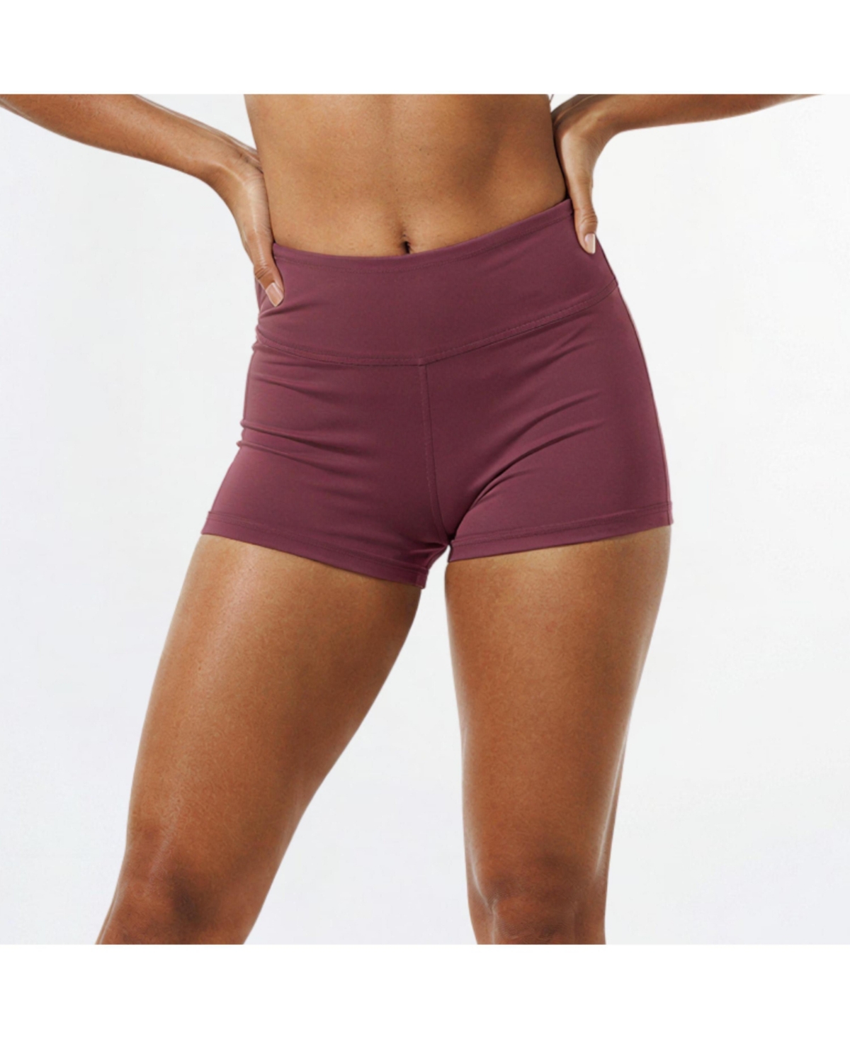 Click here for Calypsa Plus Size Swim Shorts - Purple haze prices