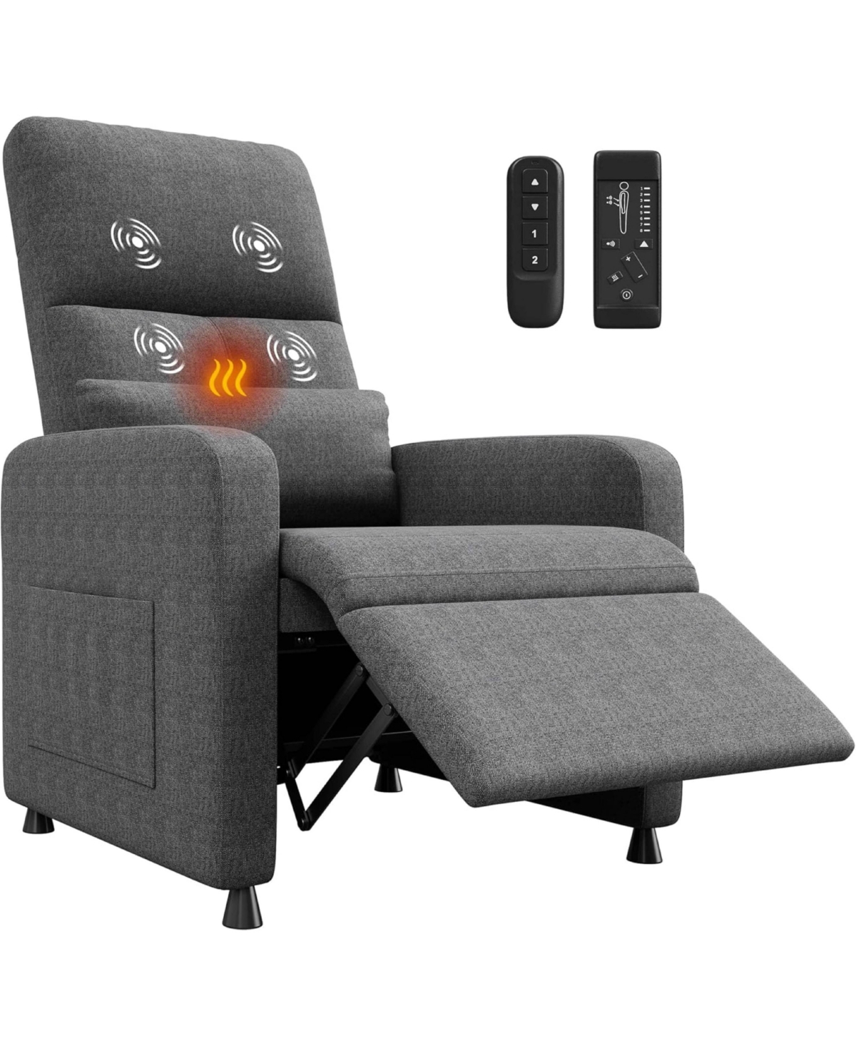 Click here for Gaomon Adjustable Electric Linen Power Recliner  S... prices