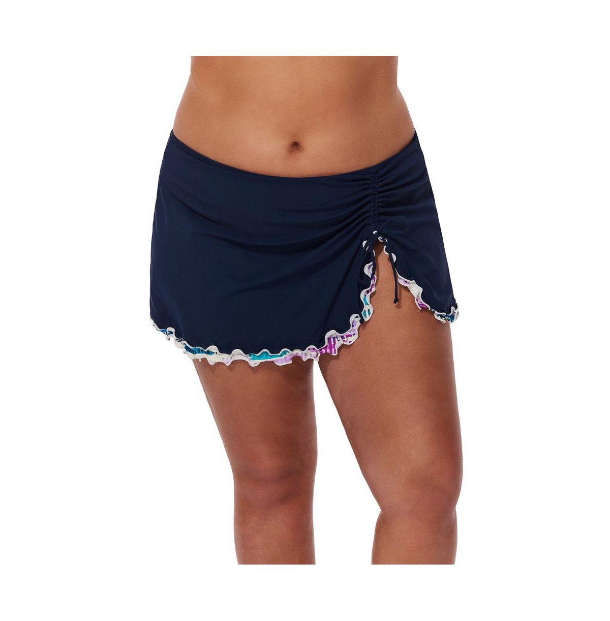 Click here for Profile by Gottex Plus Size Canva Tricolore Side S... prices