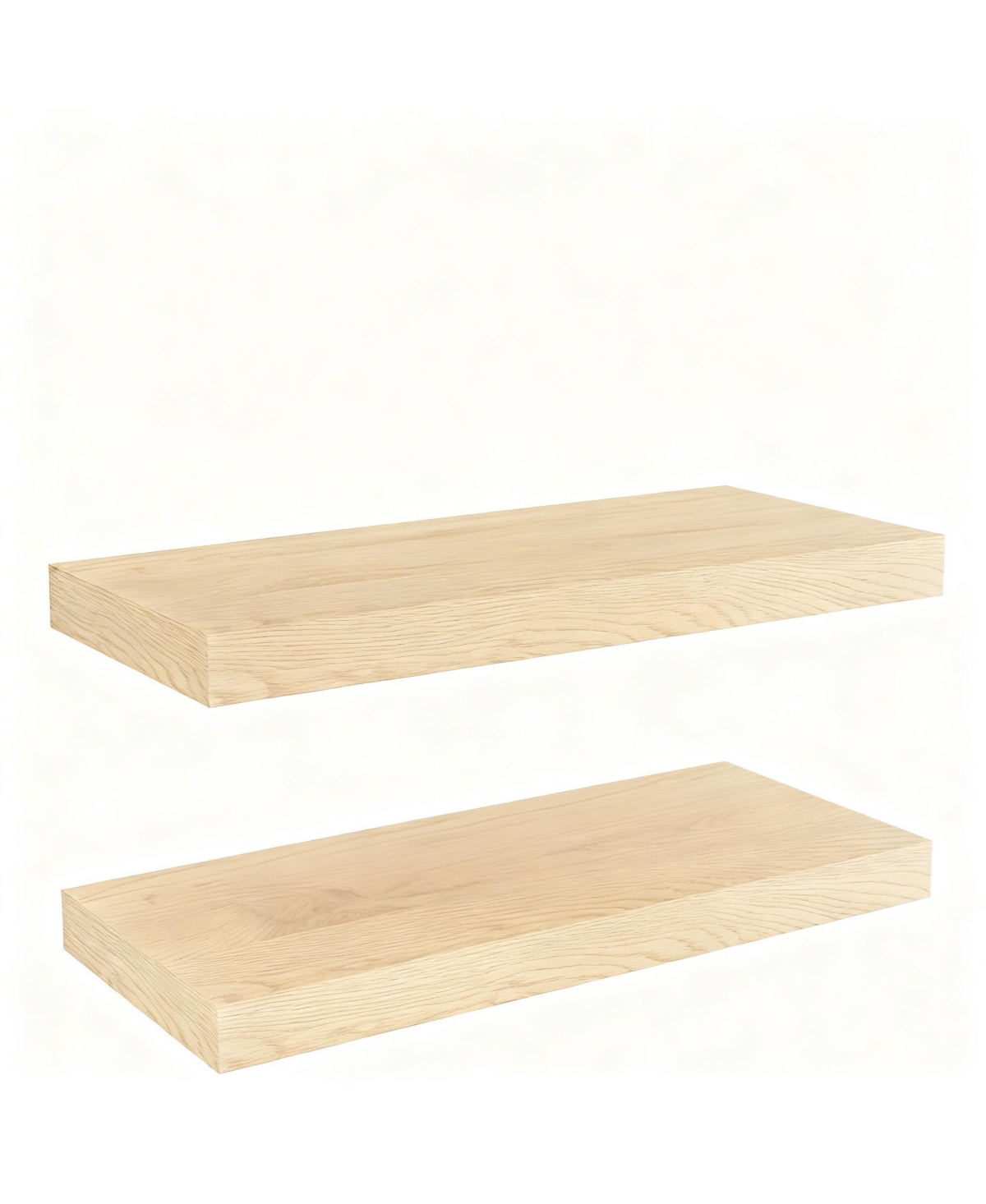 Click here for Yigii Floating Shelves Wall Mounted Set of 2 Rusti... prices