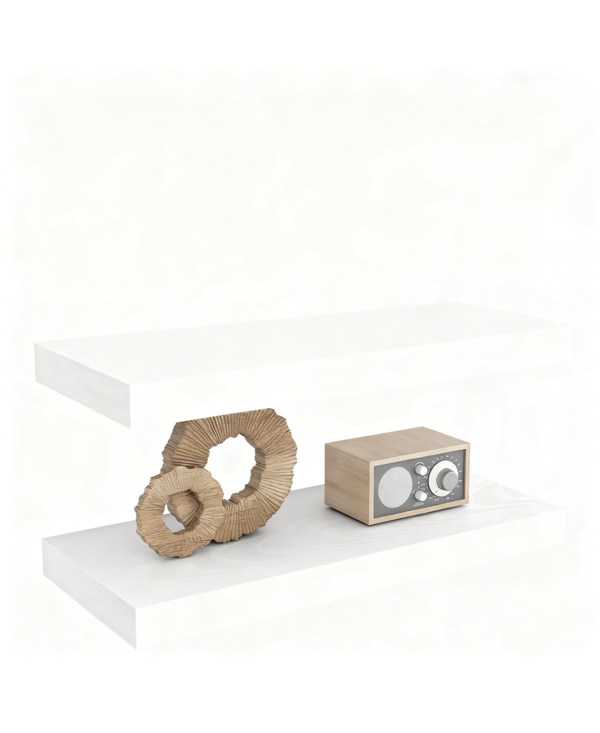 Click here for Yigii Floating Shelves Wall Mounted Set of 2 Rusti... prices