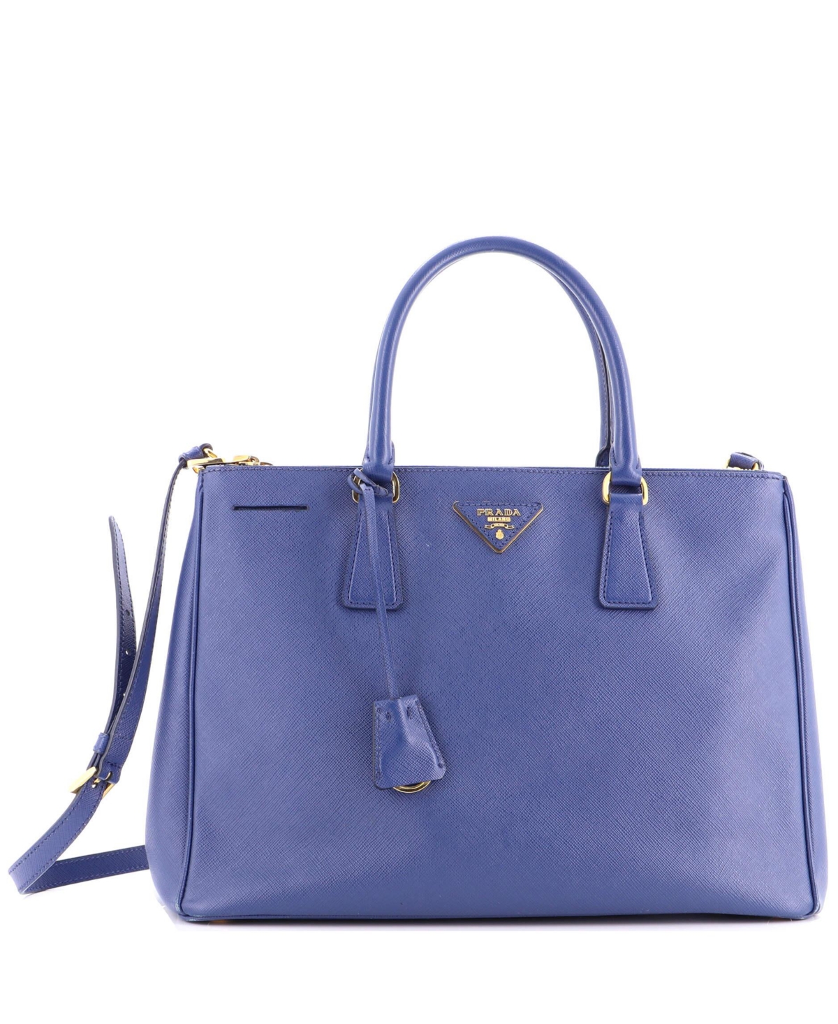 Click here for Pre-Owned Prada Large Double Zip Lux Tote Saffiano... prices