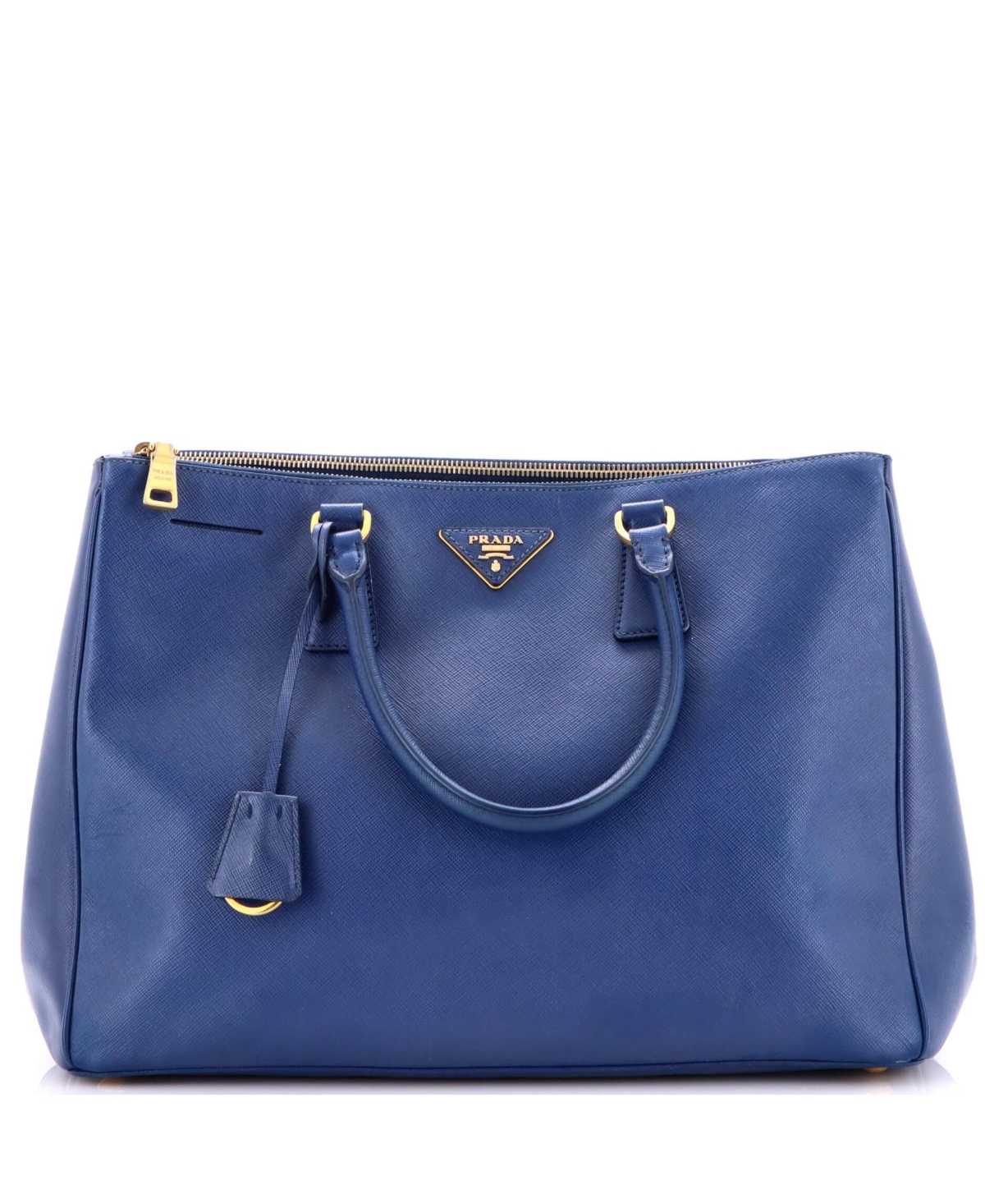 Click here for Pre-Owned Prada Large Double Zip Lux Tote Saffiano... prices