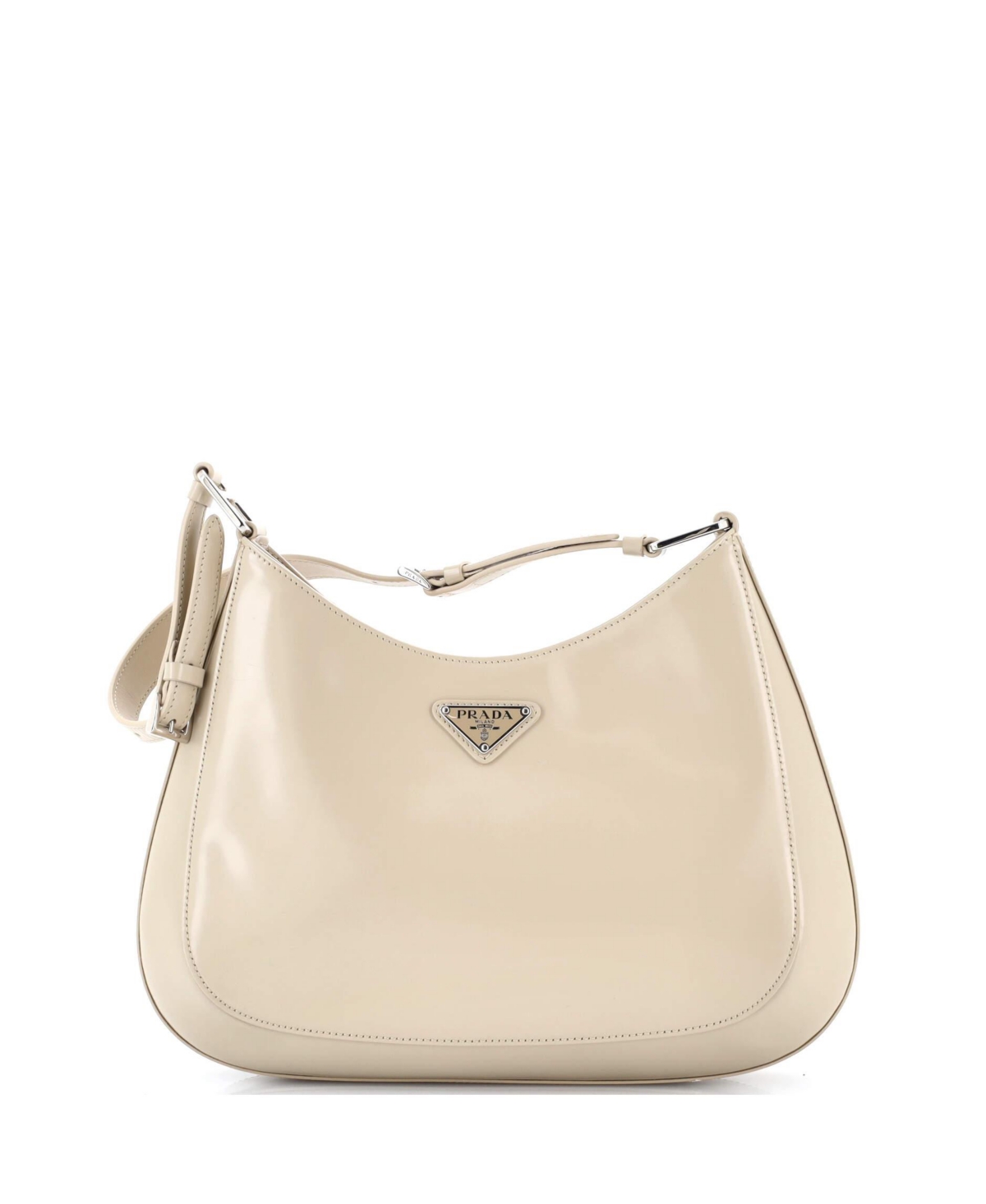 Click here for Pre-Owned Prada Large Cleo Shoulder Bag Spazzolato... prices