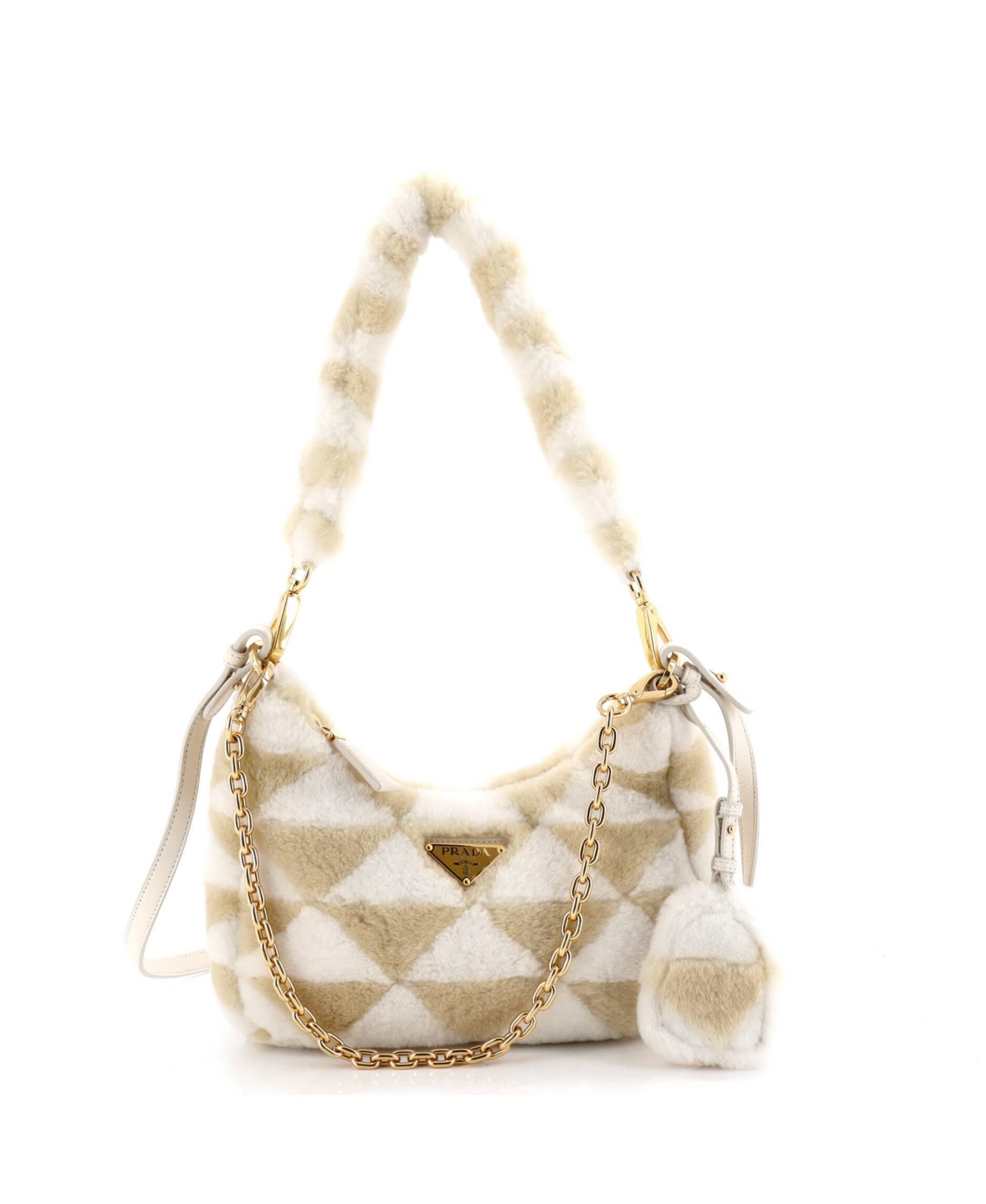 Click here for Pre-Owned Prada Mini Re-Edition Shoulder Bag Shear... prices