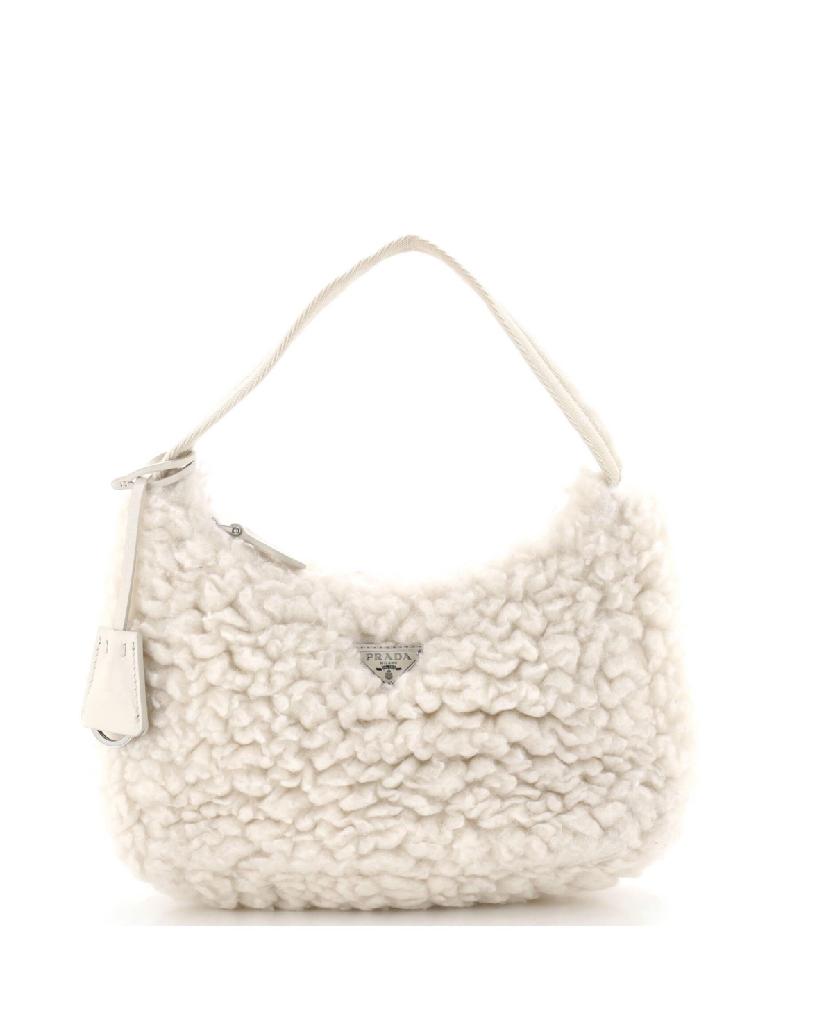 Click here for Pre-Owned Prada Mini Re-Edition 2000 Hobo Cashmere... prices