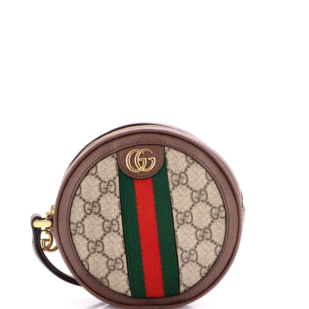 Click here for Pre-Owned Gucci Mini Ophidia Round Backpack Gg Coa... prices