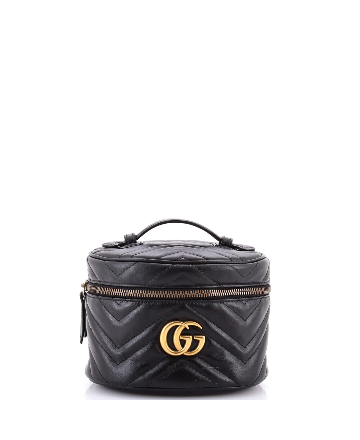 Click here for Pre-Owned Gucci Mini Gg Marmont Vanity Backpack Ma... prices