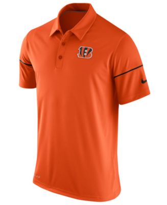 Nike Men's Cincinnati Bengals Team Issue Polo Shirt - Macy's