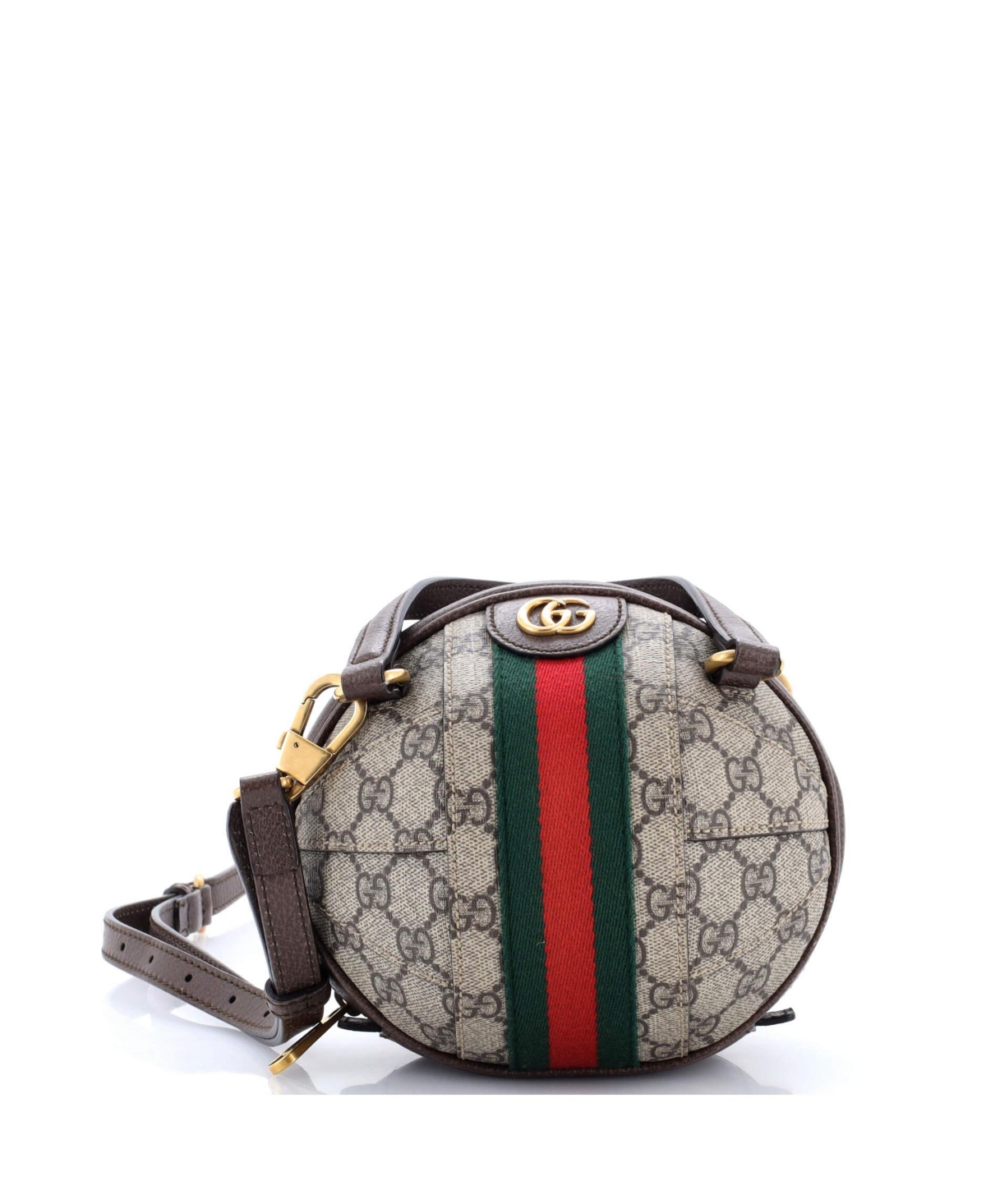 Click here for Pre-Owned Gucci Mini Ophidia Basketball Bag Gg Coa... prices
