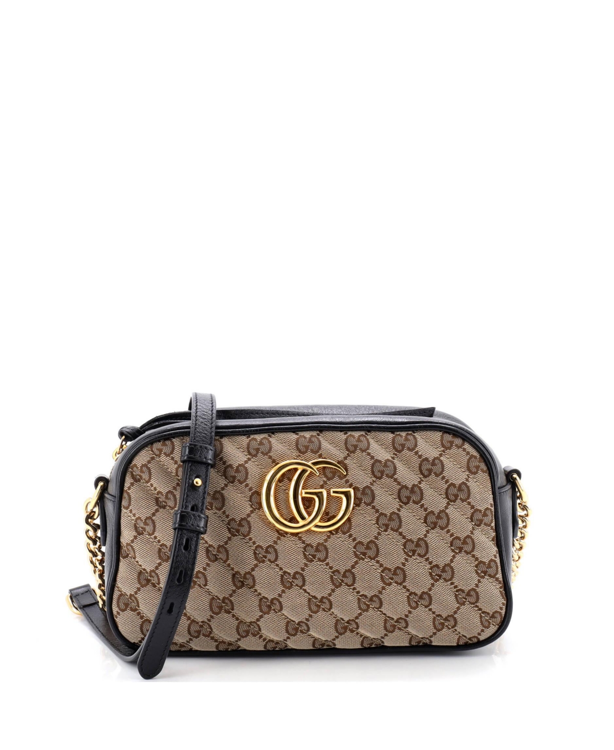 Click here for Pre-Owned Gucci Small Gg Marmont Shoulder Bag Diag... prices