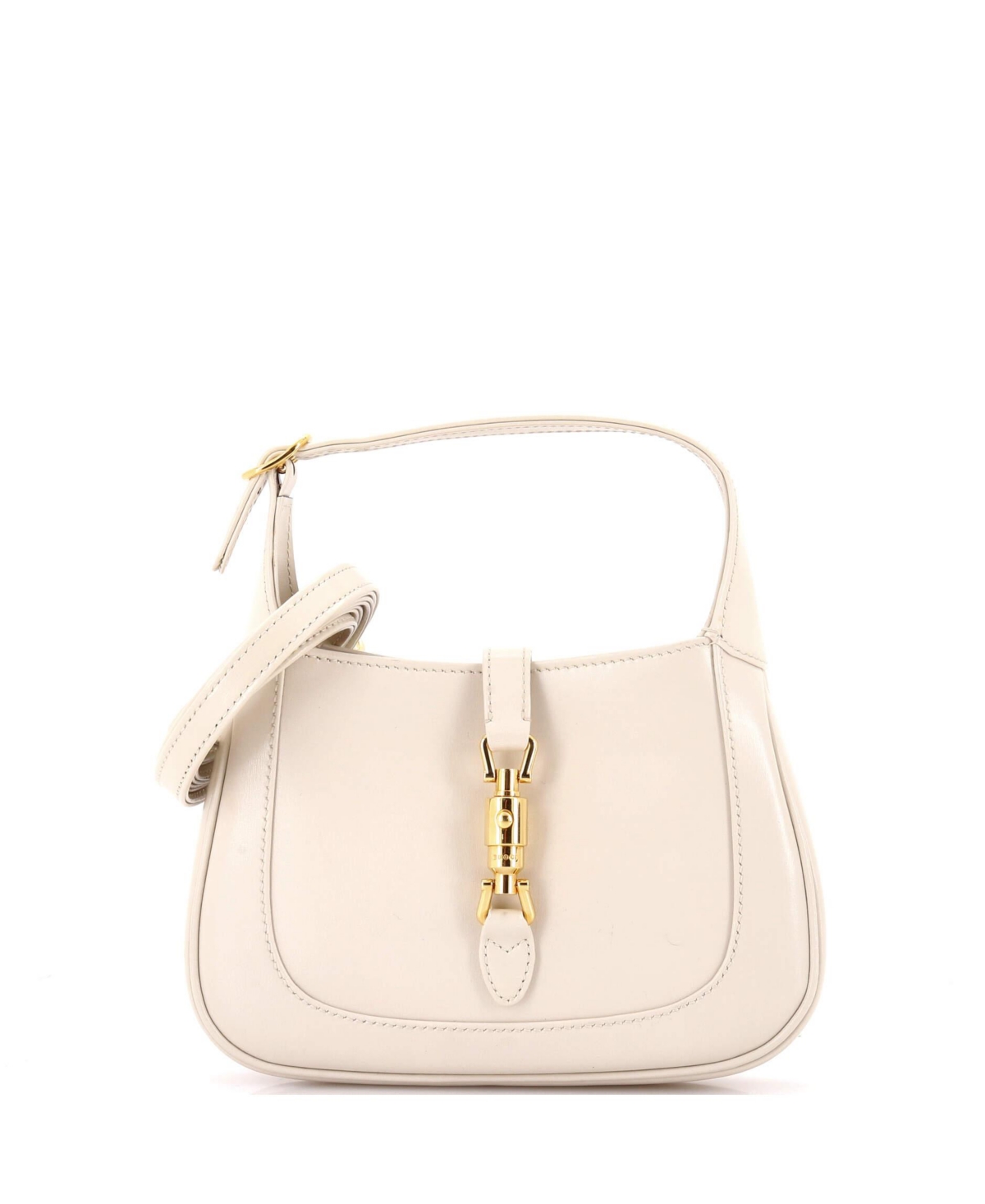 Click here for Pre-Owned Gucci Mini Jackie 1961 Hobo Leather - Wh... prices