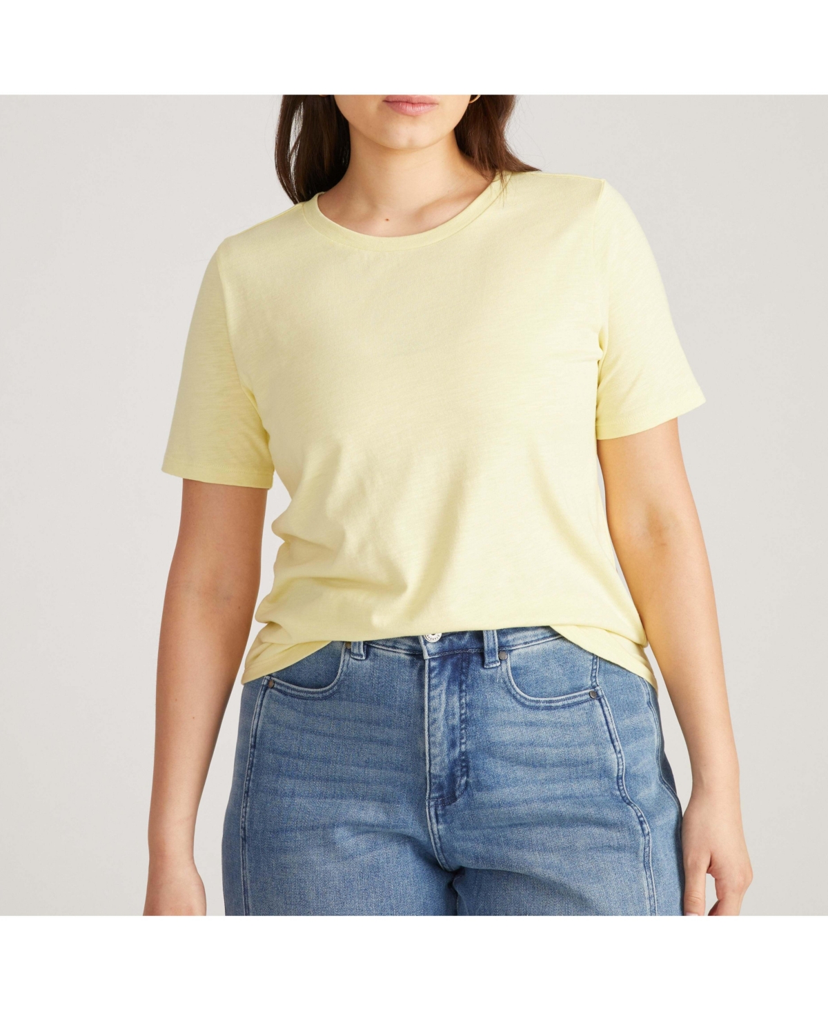 Click here for Universal Standard Plus Size Light-As-Air Tee Rex... prices