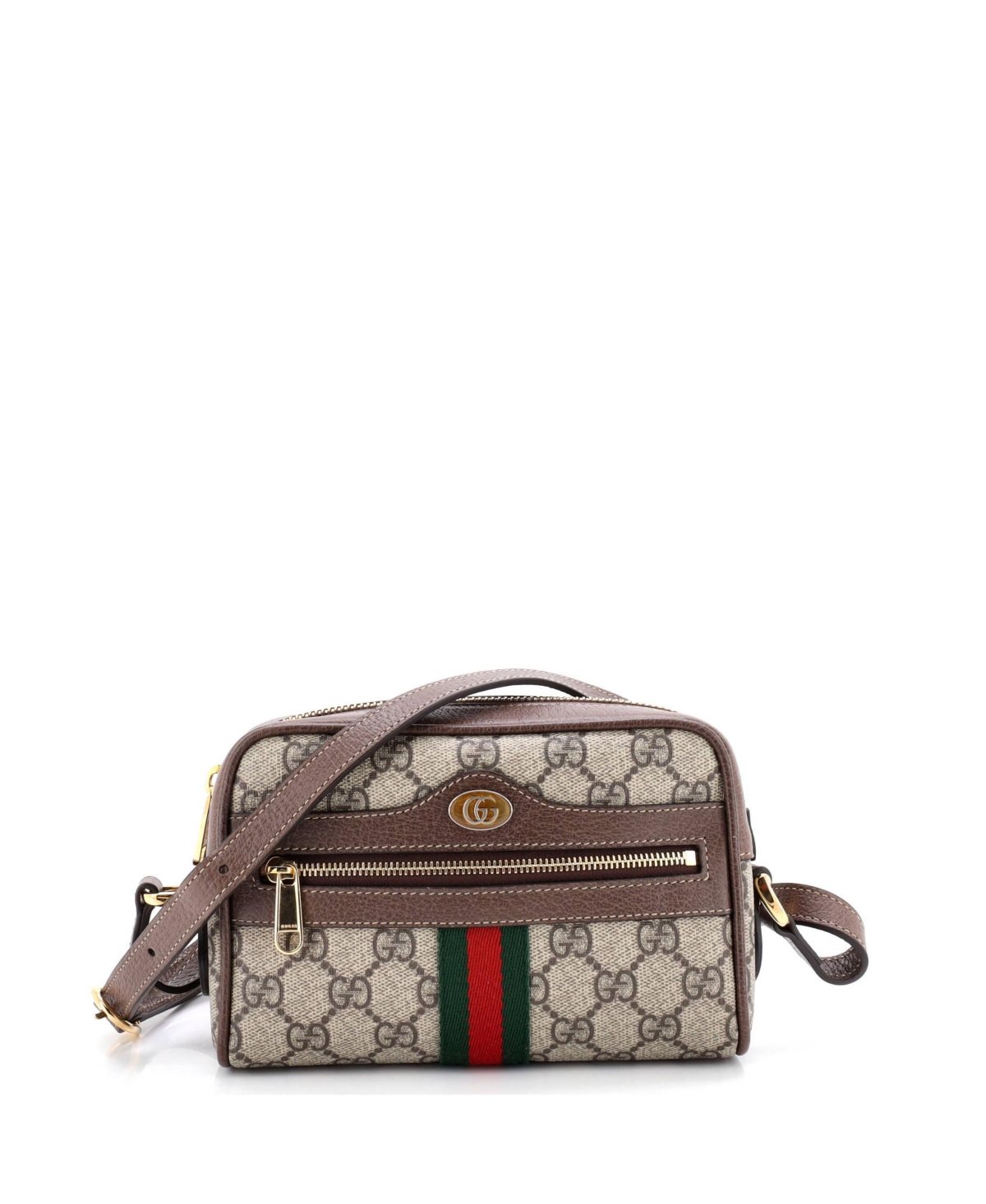 Click here for Pre-Owned Gucci Mini Ophidia Shoulder Bag Gg Coate... prices