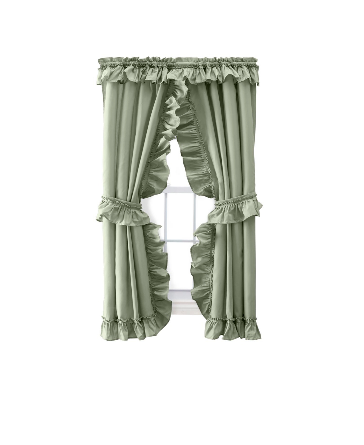 Click here for Ellis Curtain 70 Polyester 30 Cotton Stacey Ruffle... prices