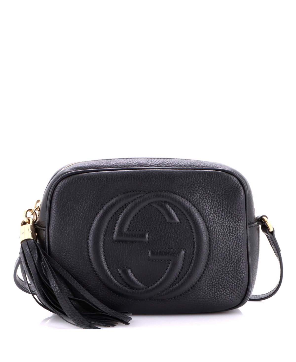 Click here for Pre-Owned Gucci Small Soho Disco Crossbody Bag Lea... prices